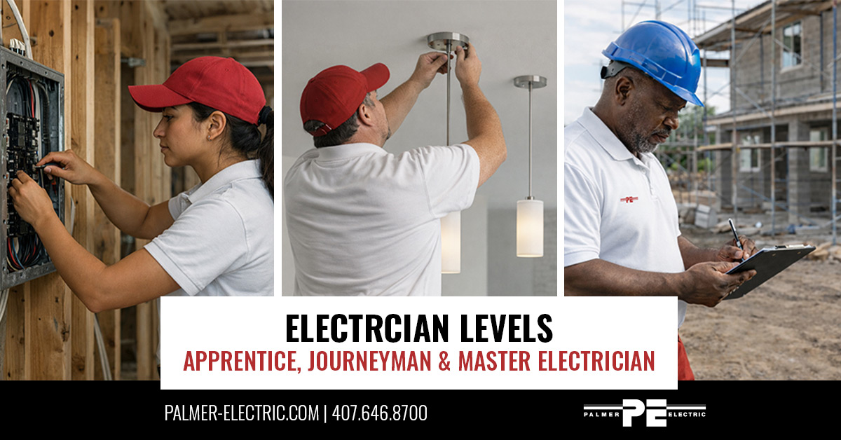 Electrician Levels Explained: Entry level electrician, Level 1, Level 2 ...